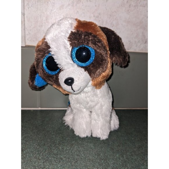 Ty | Toys | Ty Beanie Boo Plush Duke The Dog Stuffed Animal Brown White ...